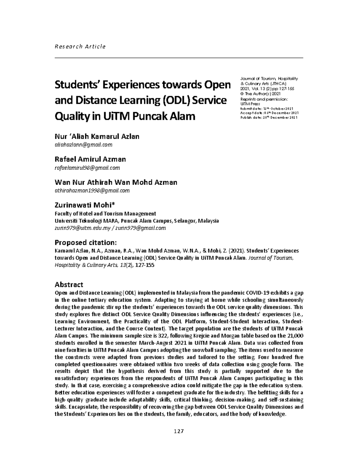 Chap 9 - English - UiTM - Studocu