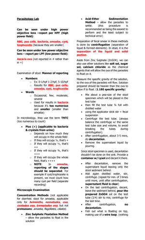 Activity 1 - Parasitology - Mendoza, Kiersten Myles M. BSMT 2A ...