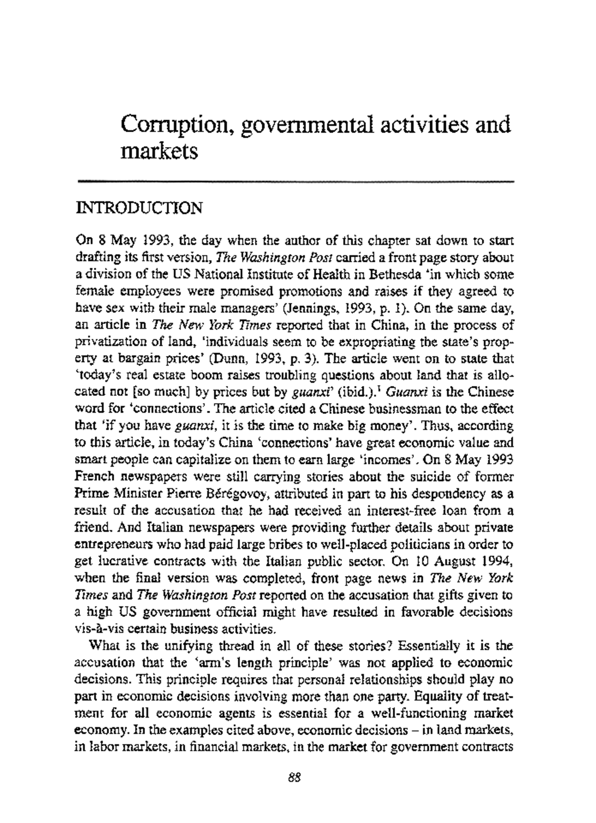 Corrupción 1 - Lectura - Corruption, governmental activities and ...