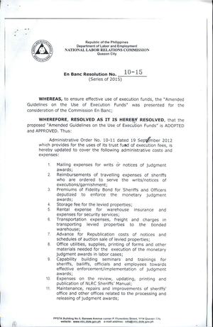 CSC Memorandum Circular No. 11, Series of 2023 - School of Law - Studocu