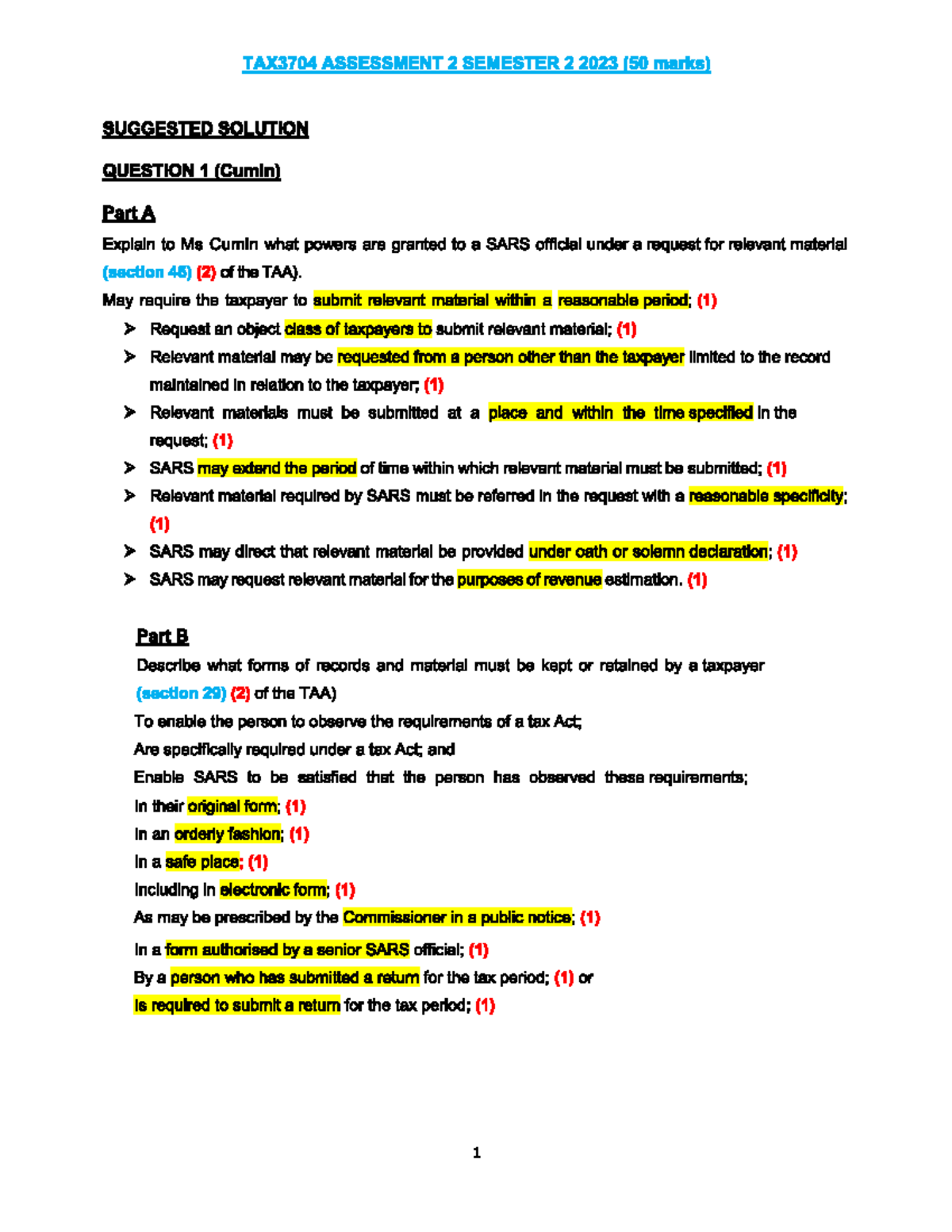 Assessment 2 Solution - Studocu