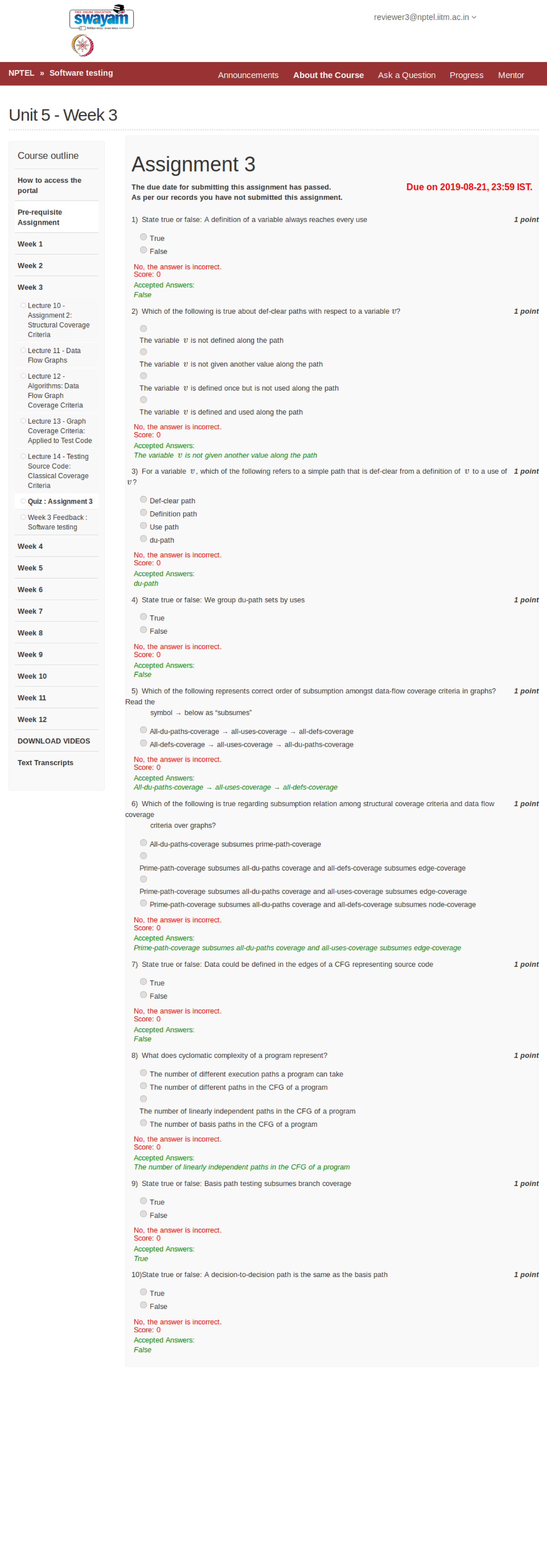 Noc19 cs71 assignment Week 3 - Java lab - Studocu