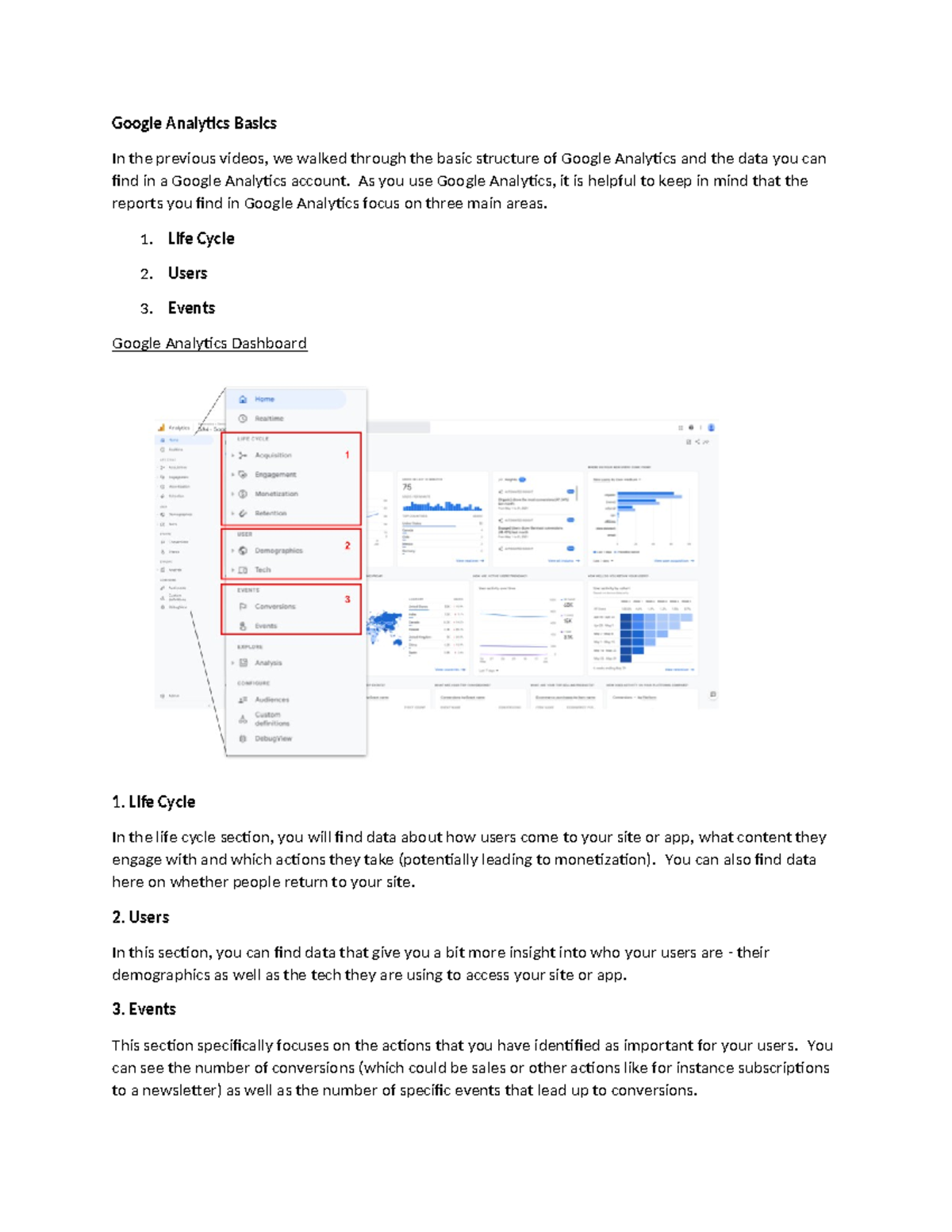 Google Analytics Basics - As you use Google Analytics, it is helpful to keep in mind that the ...