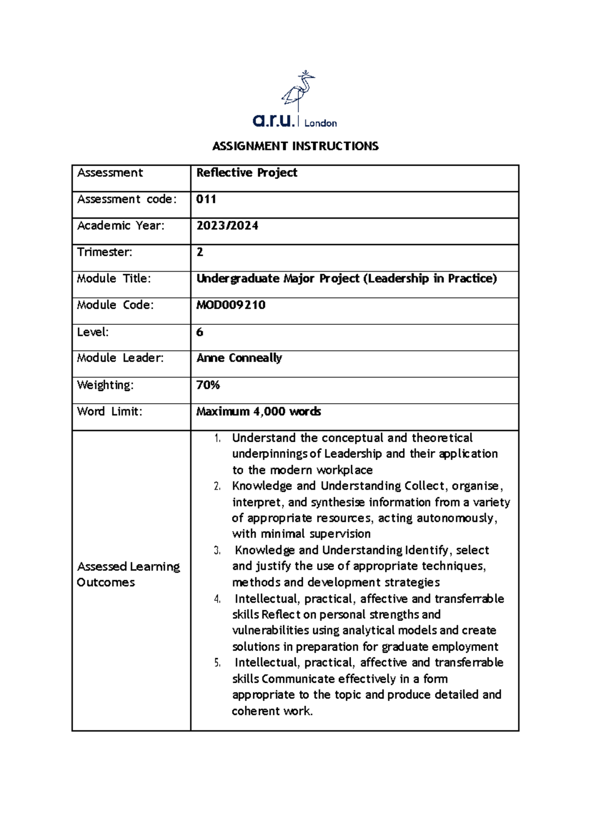 UPL TRI 2 011 Ready - .... - ASSIGNMENT INSTRUCTIONS Assessment ...