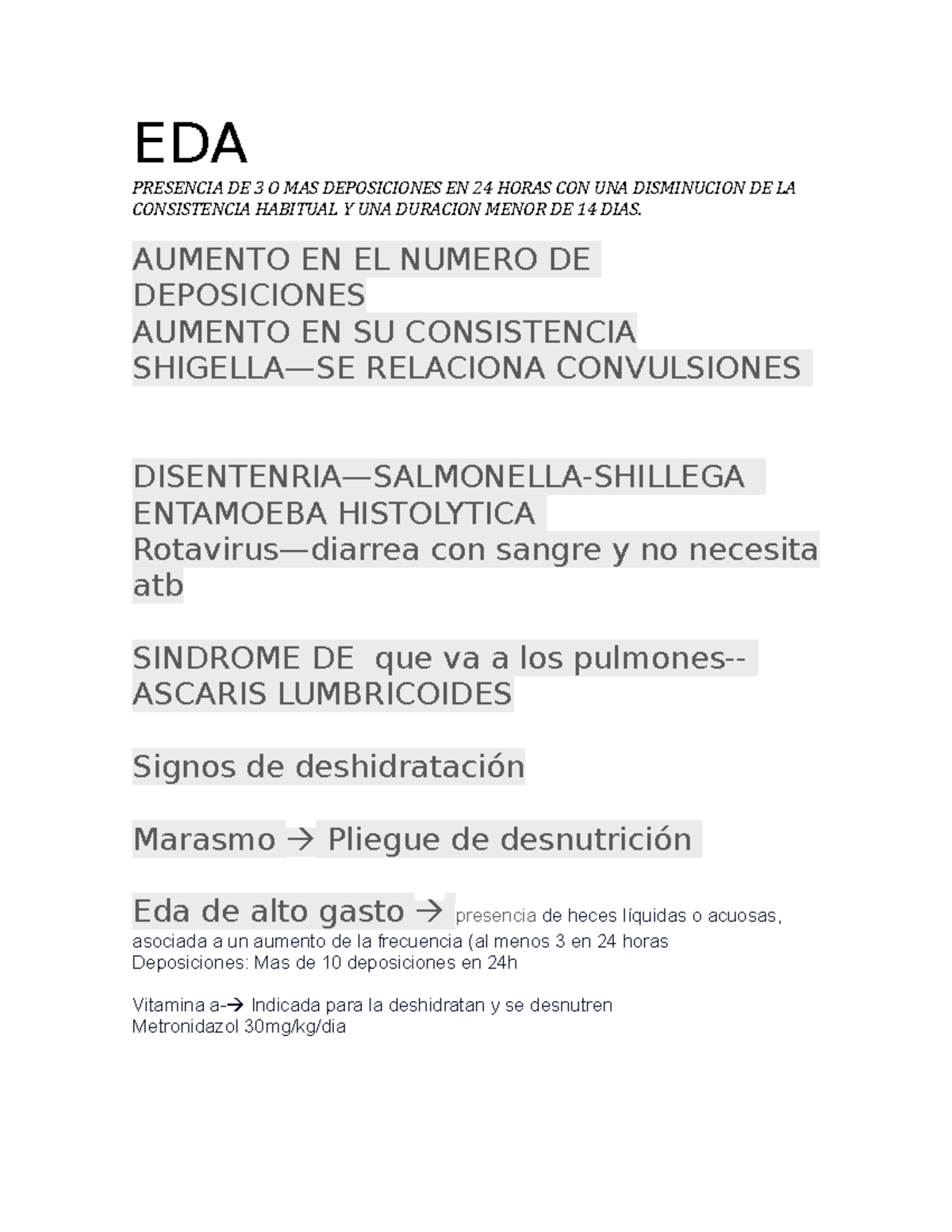 EDA - EDA - EDA PRESENCIA DE 3 O MAS DEPOSICIONES EN 24 HORAS CON UNA ...