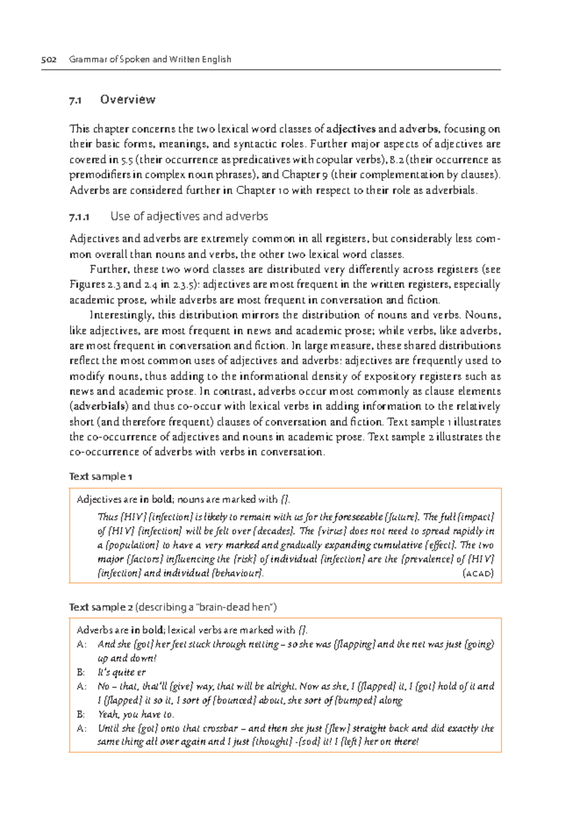 4- Adjectives and Adverbs Douglas Biber Stig Johansson Geoffrey N ...