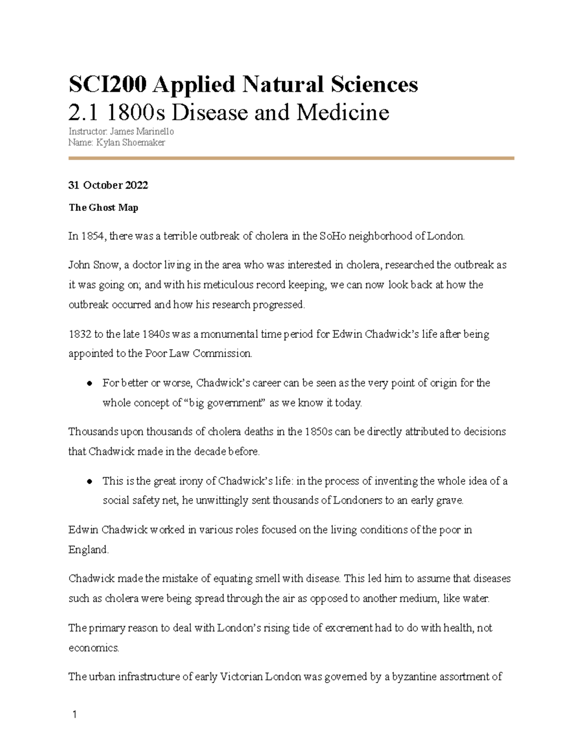 2.1 1800s Disease and Medicine lecture notes - Deprecated API usage ...