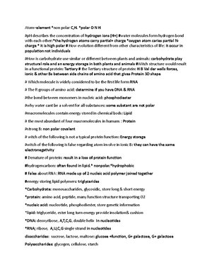 Introduction to Molecules Lab Report - Introduction to Molecules March ...