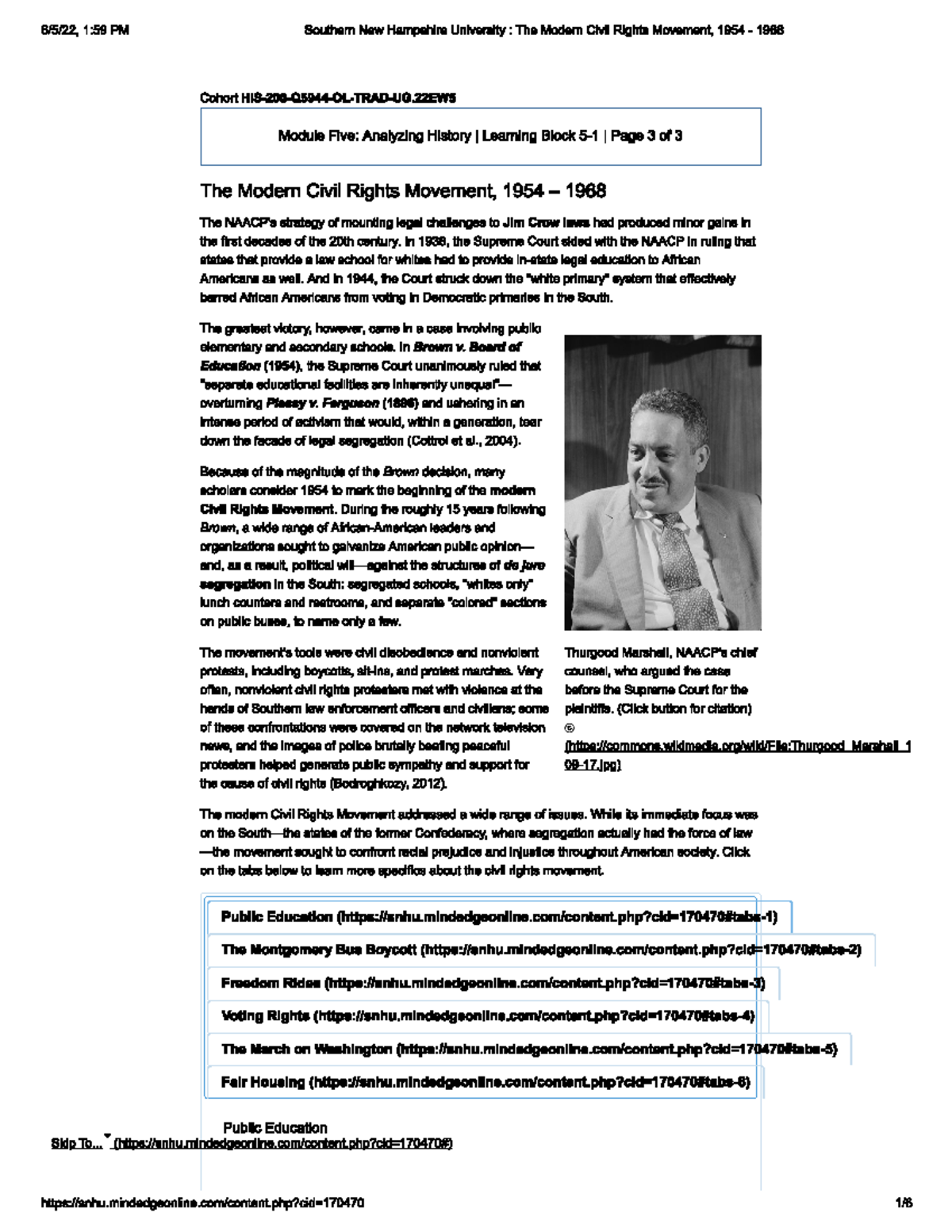 His 200 week 5 responses - 1:59 PM Southern New Hampshire University ...