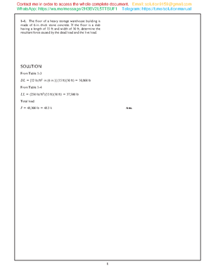 Sample for Solution Manual Statics 15th Edition by Hibbeler - as they ...