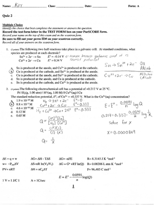 Worked Out Chem 1B Exam - CHEM1B - Studocu
