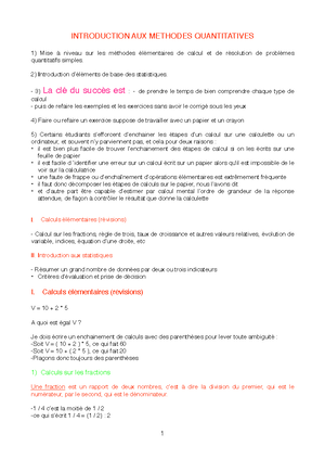 Méthodes quantitatives élémentaires pour les sciences sociales session ...