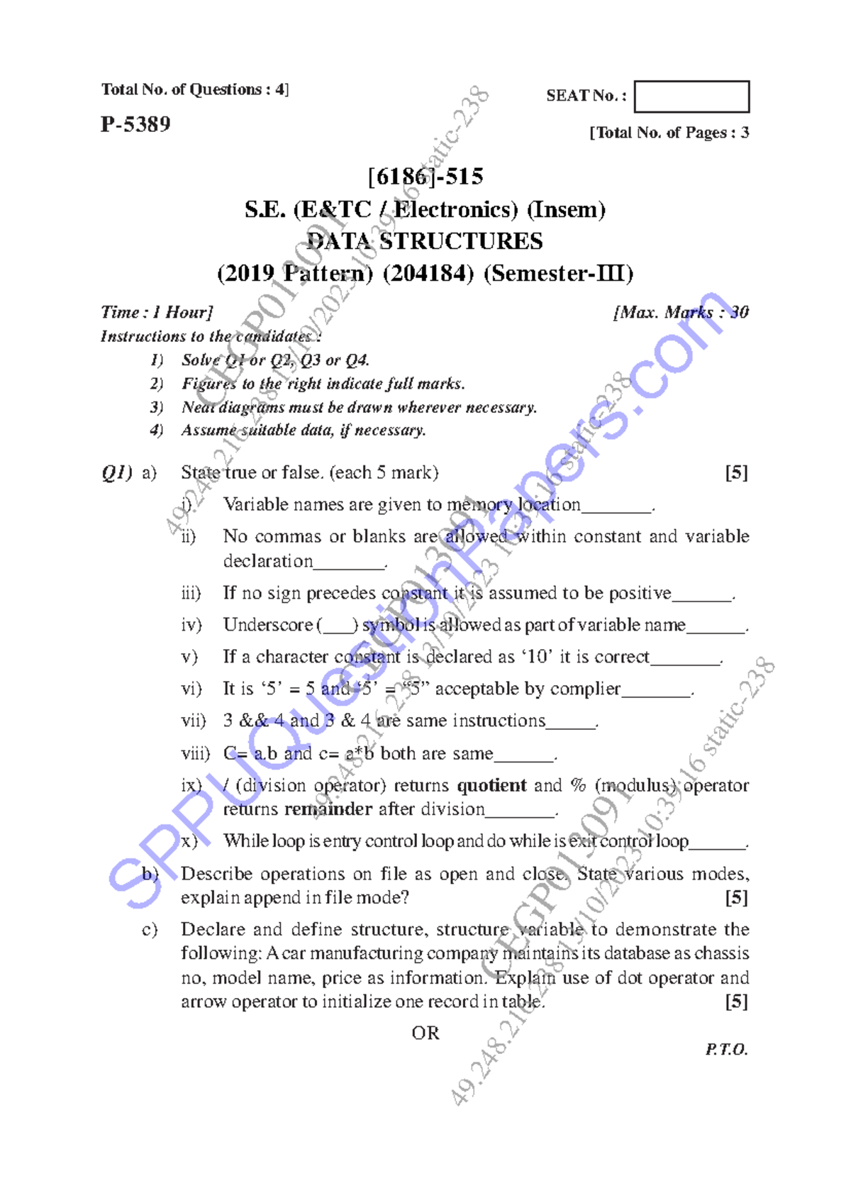 Be electronics-and-telecommunication-engineering semester-3 2023 october - Studocu