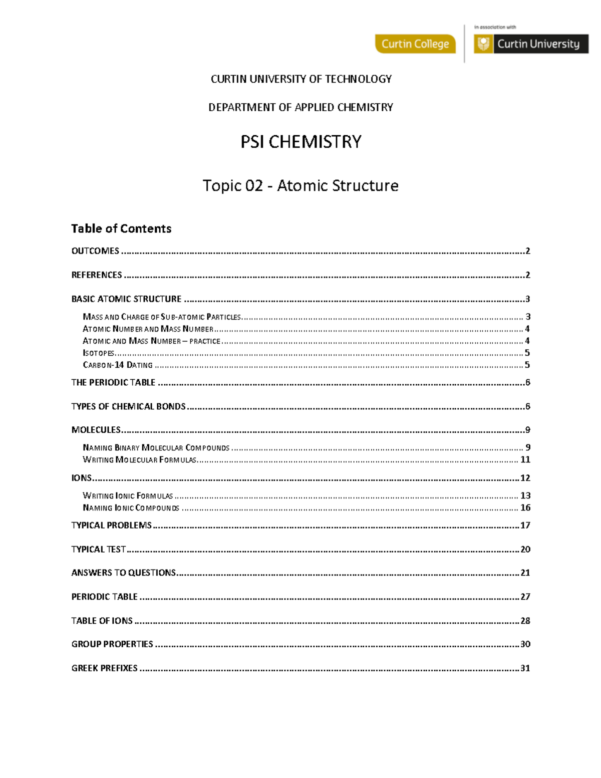 Week 2 Warning Tt Undefined Function 32 Warning Tt Undefined Function 32 Curtin