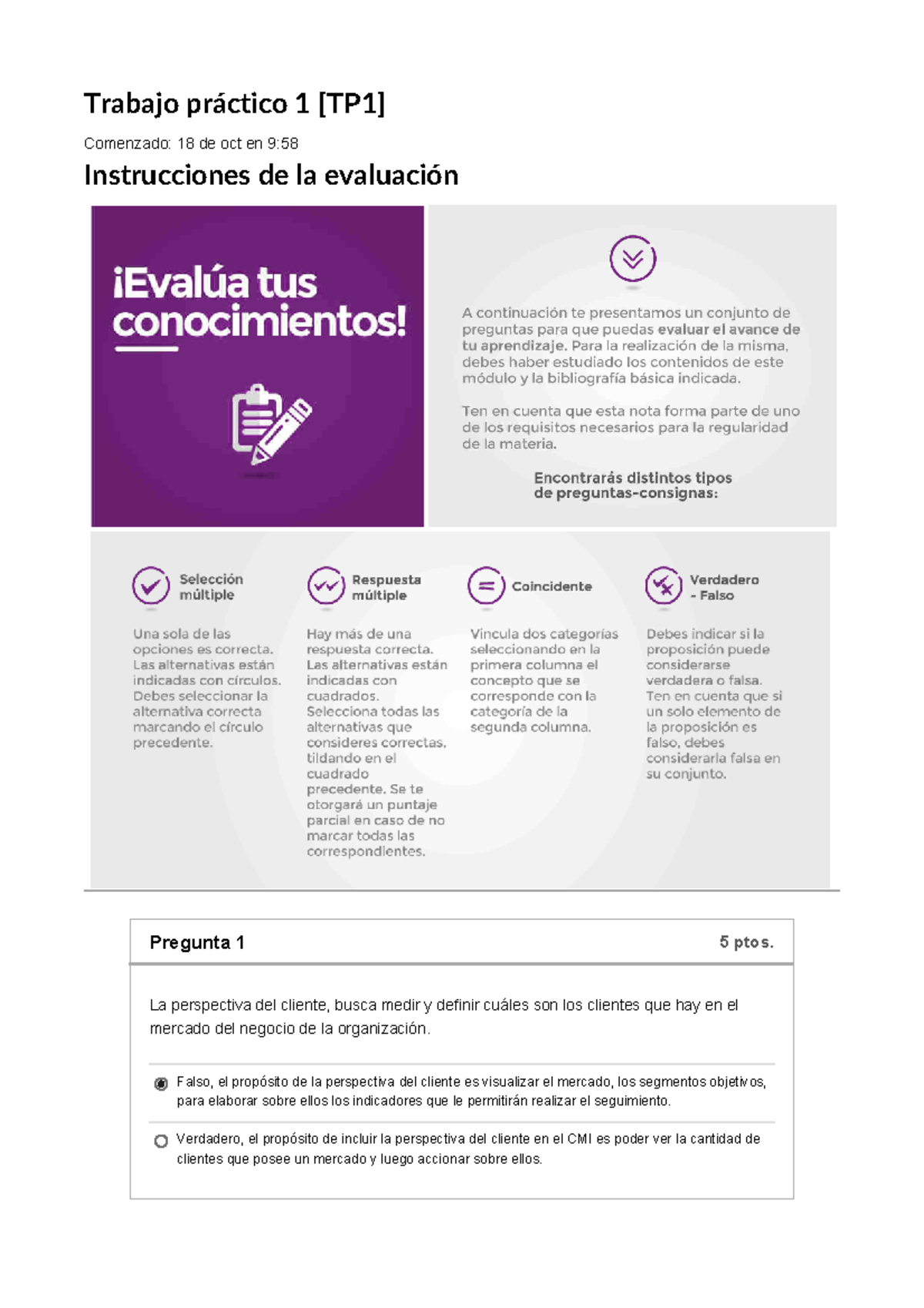 TP 1 - Direccion General - 85% - Trabajo práctico 1 [TP1] Comenzado: 18 ...