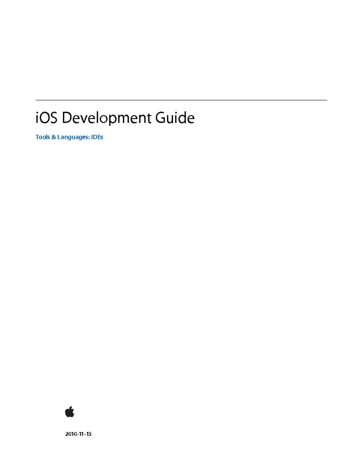 53061449 i OS Development Guide - iOS Development Guide Tools ...