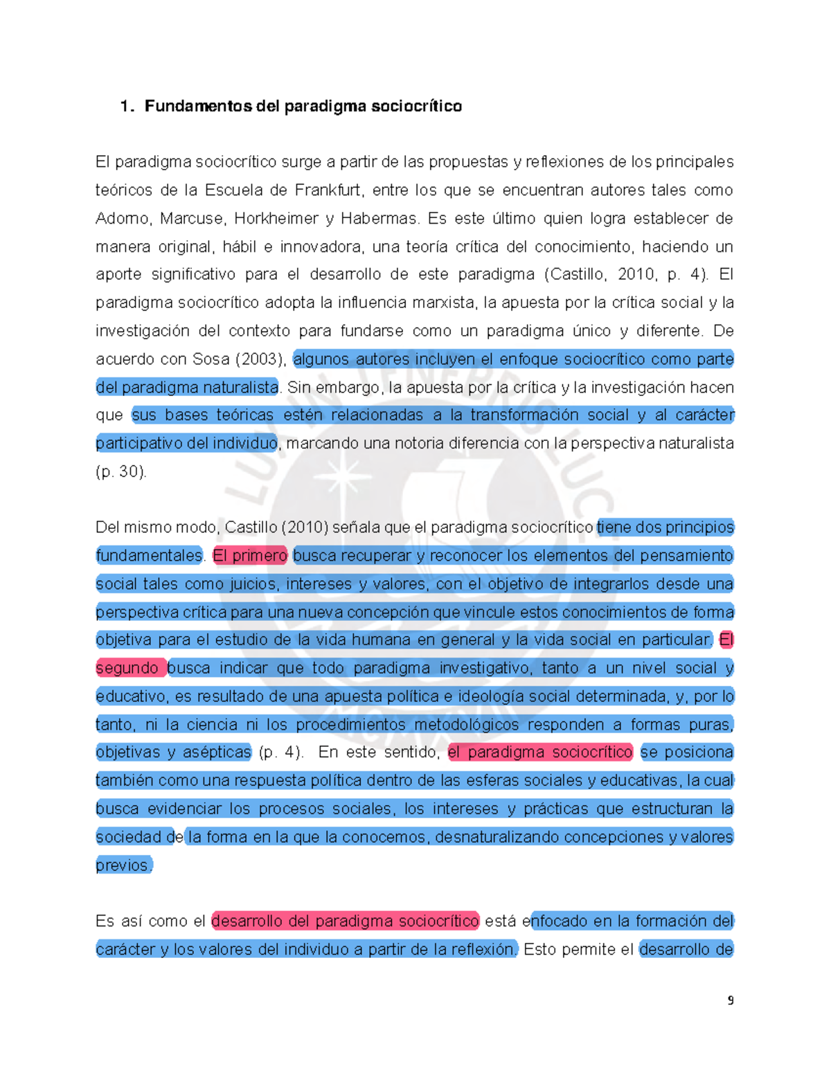 Paradigma sociocrítico en la educación-1-9-28 - Fundamentos del ...