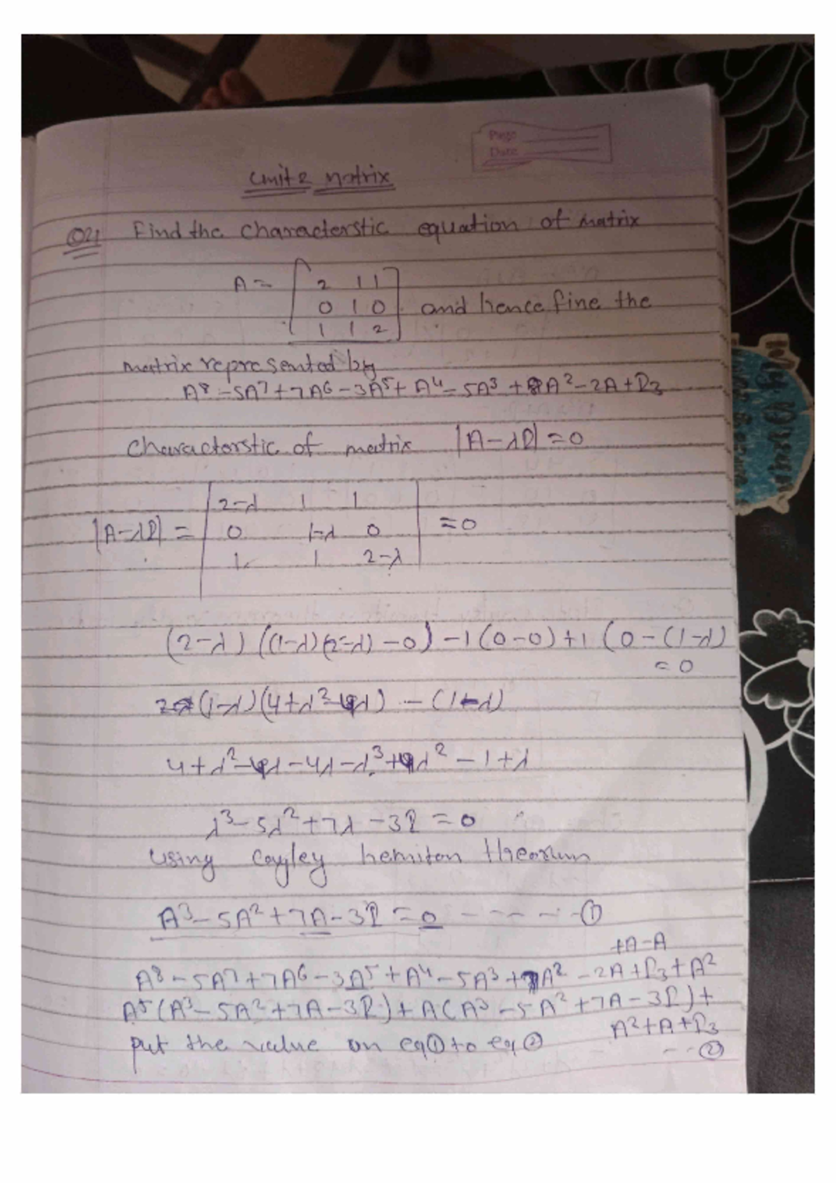 Math 95 percentage assignment - Page Date umits natrix 04 Find the ...