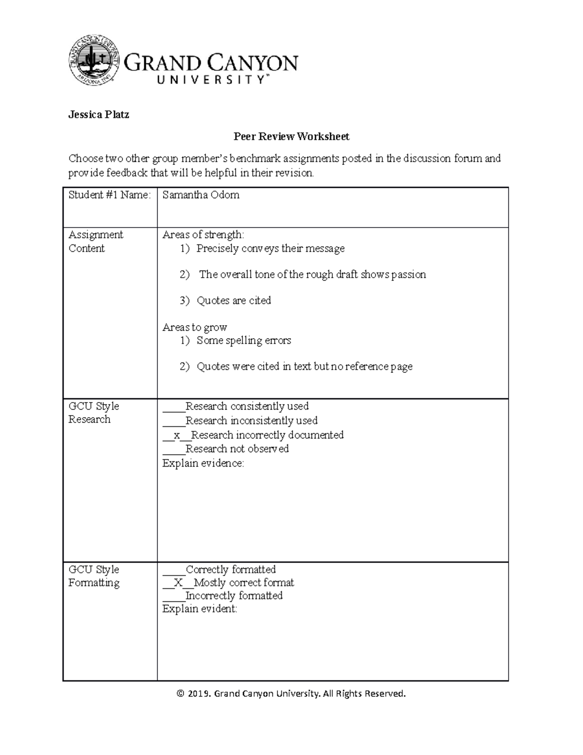ELM-250 Peer Review Worksheet (1)JP - Jessica Platz Peer Review ...