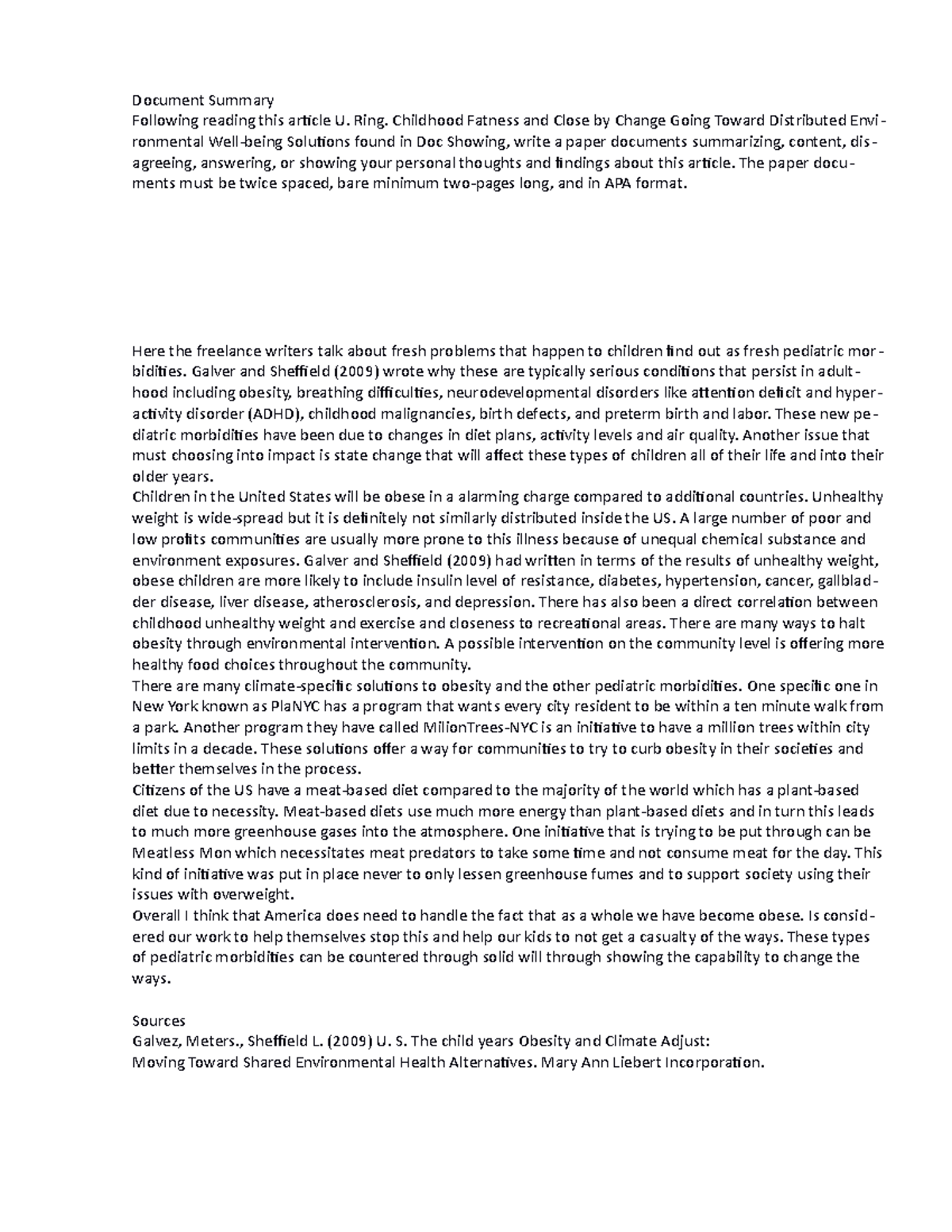 Article Summary U1 - Copy - Document Summary Following reading this ...