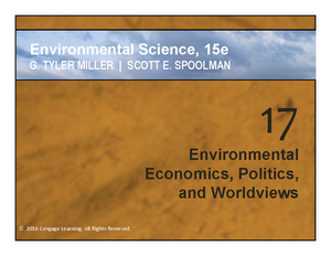 Environmental Science Chapter 1 - Environmental Problems, their Causes ...