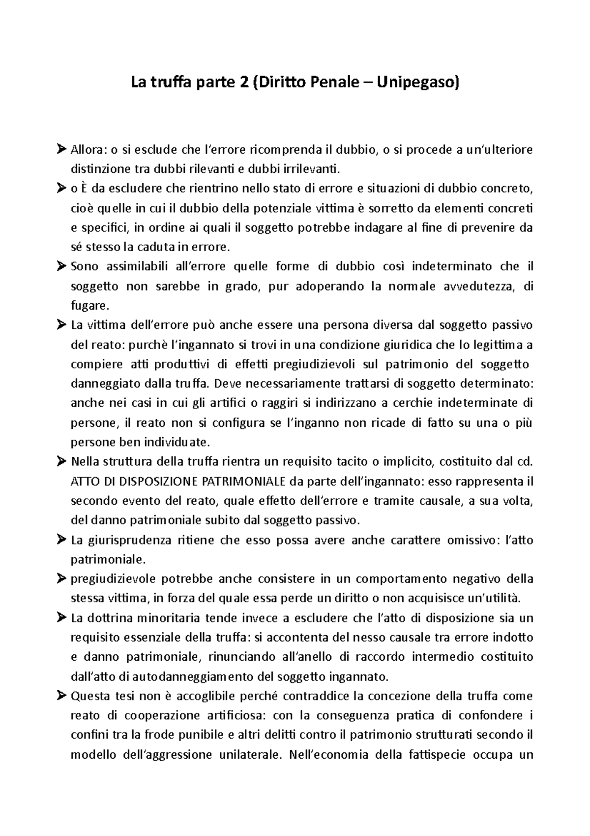 La truffa parte 2 - descrizione del reato e riferimenti codicistici ...