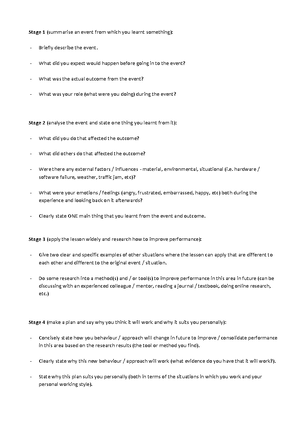 Engineering Practice Reflection - Engineering Practice Reflection ...