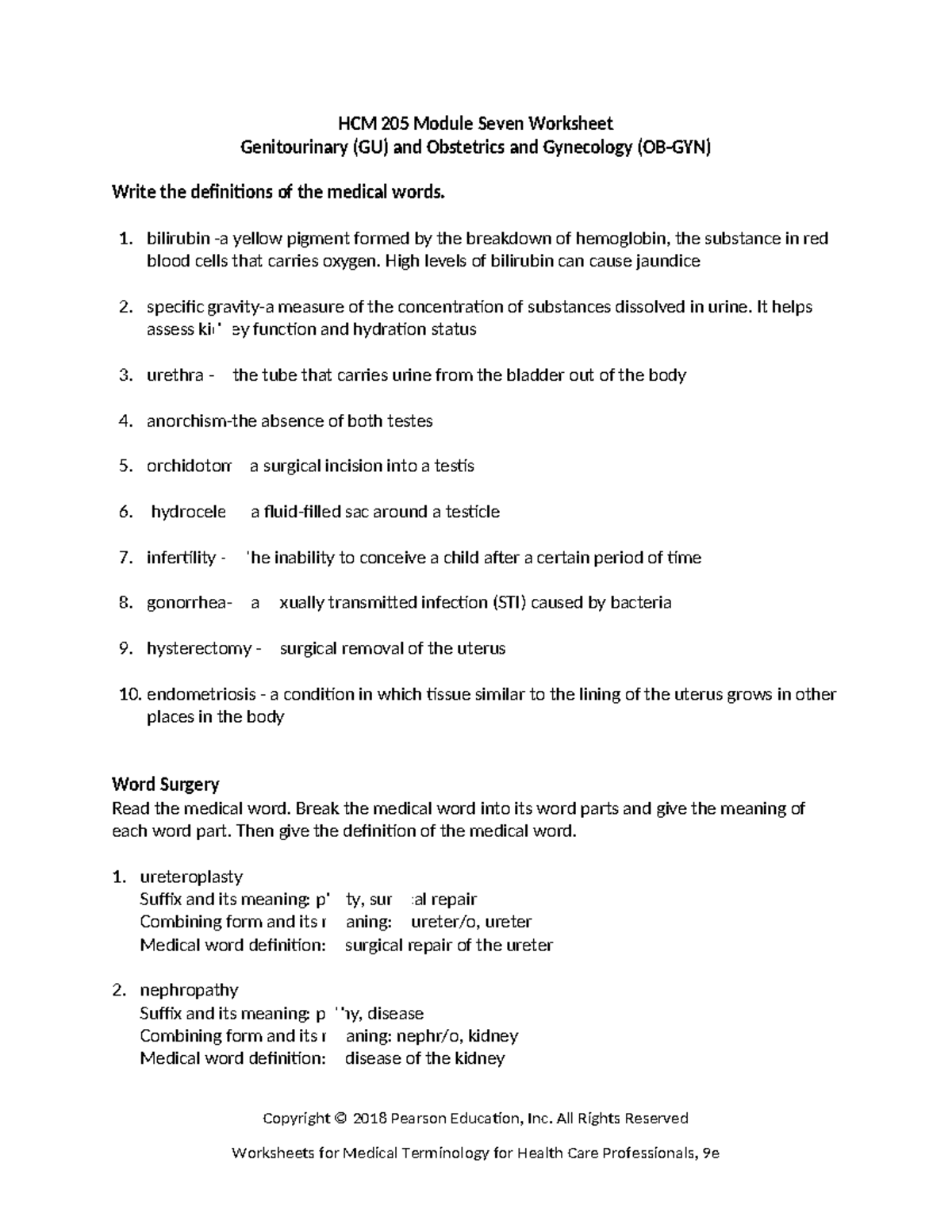 HCM 205 Module Seven Worksheet - HCM 205 Module Seven Worksheet ...