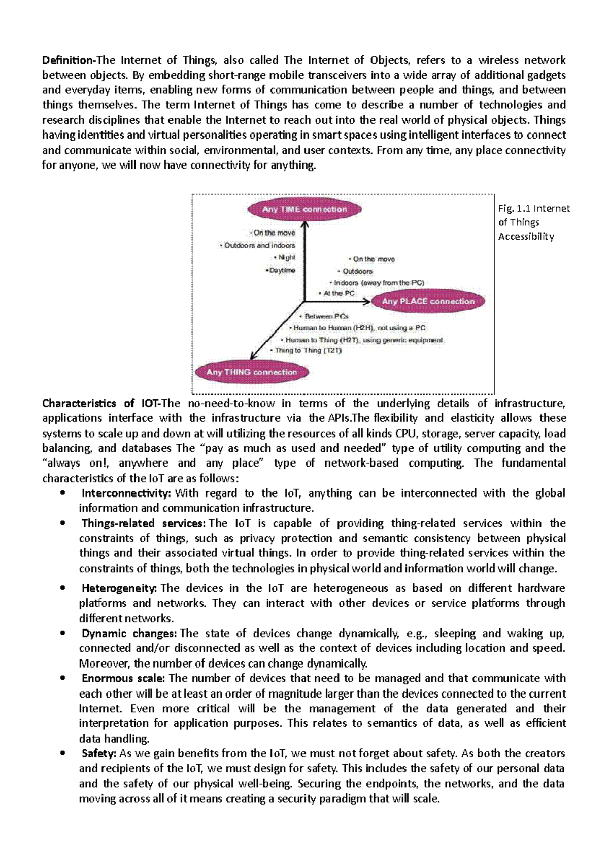 1iot conceptual framework - Definition-The Internet of Things, also ...