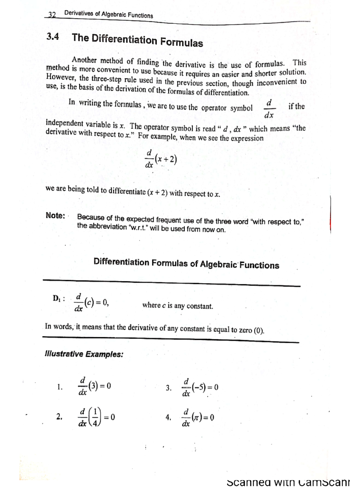 Differentiation of algebraic functions 1 2 - eg.elementary education - Studocu