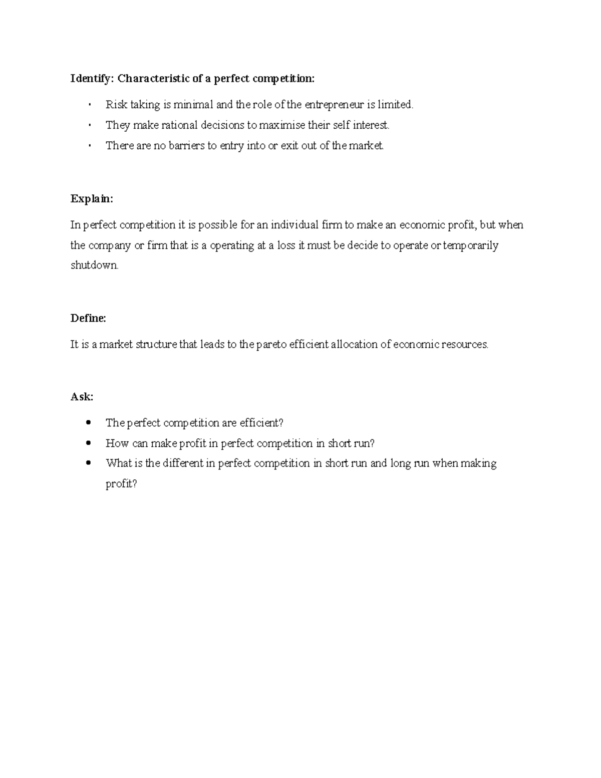 08 Seatwork 2 part 2 - manegerial eco_practice material - Identify ...