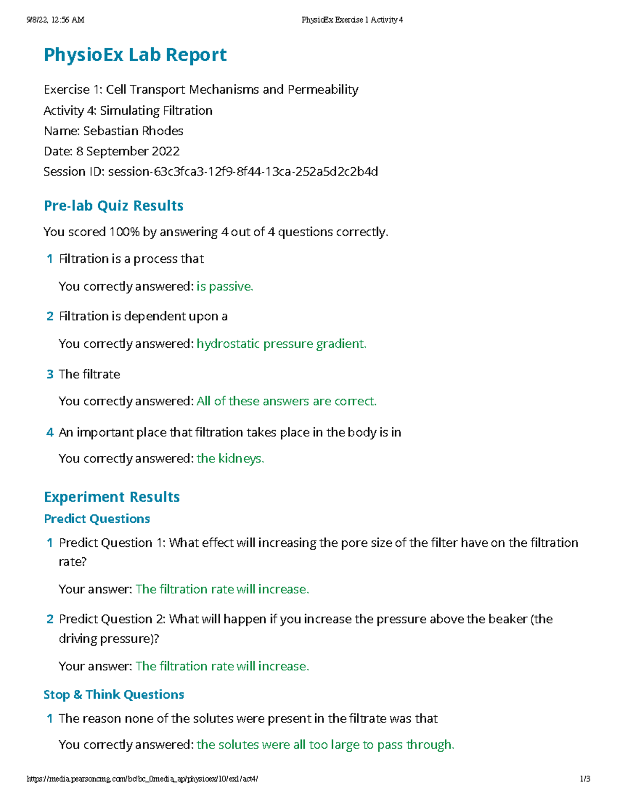 Physio Ex Exercise 1 Activity 4 Pearsoncmg Bc Bc 0media Ap Physioex