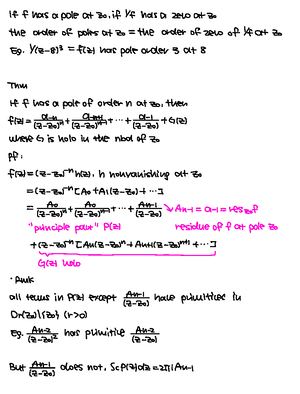 Homework 11 - 11th problem set from Math 185 - Math 185 Homework If you use an exercise that has ...