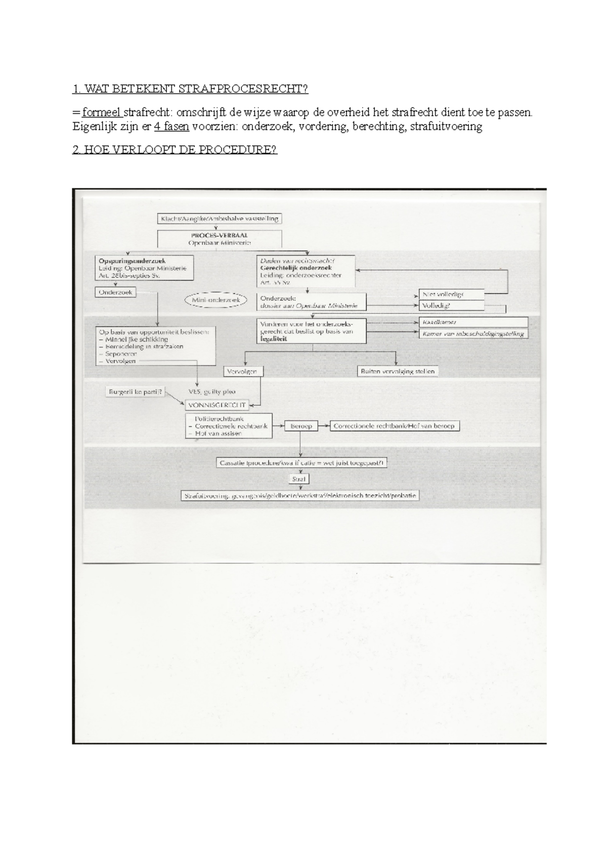 5 Procedure - Samenvatting hoofdstuk 5 - 1. WAT BETEKENT ...