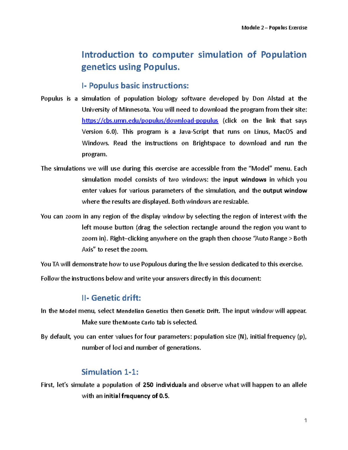 Samia Kabir 300290023 C4 populus - Introduction to computer simulation ...