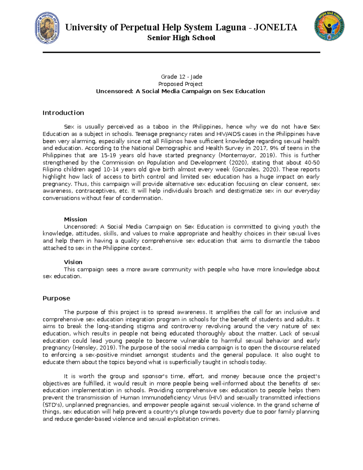 Research 2 - This is guide to make a thesis - Senior High School Grade ...