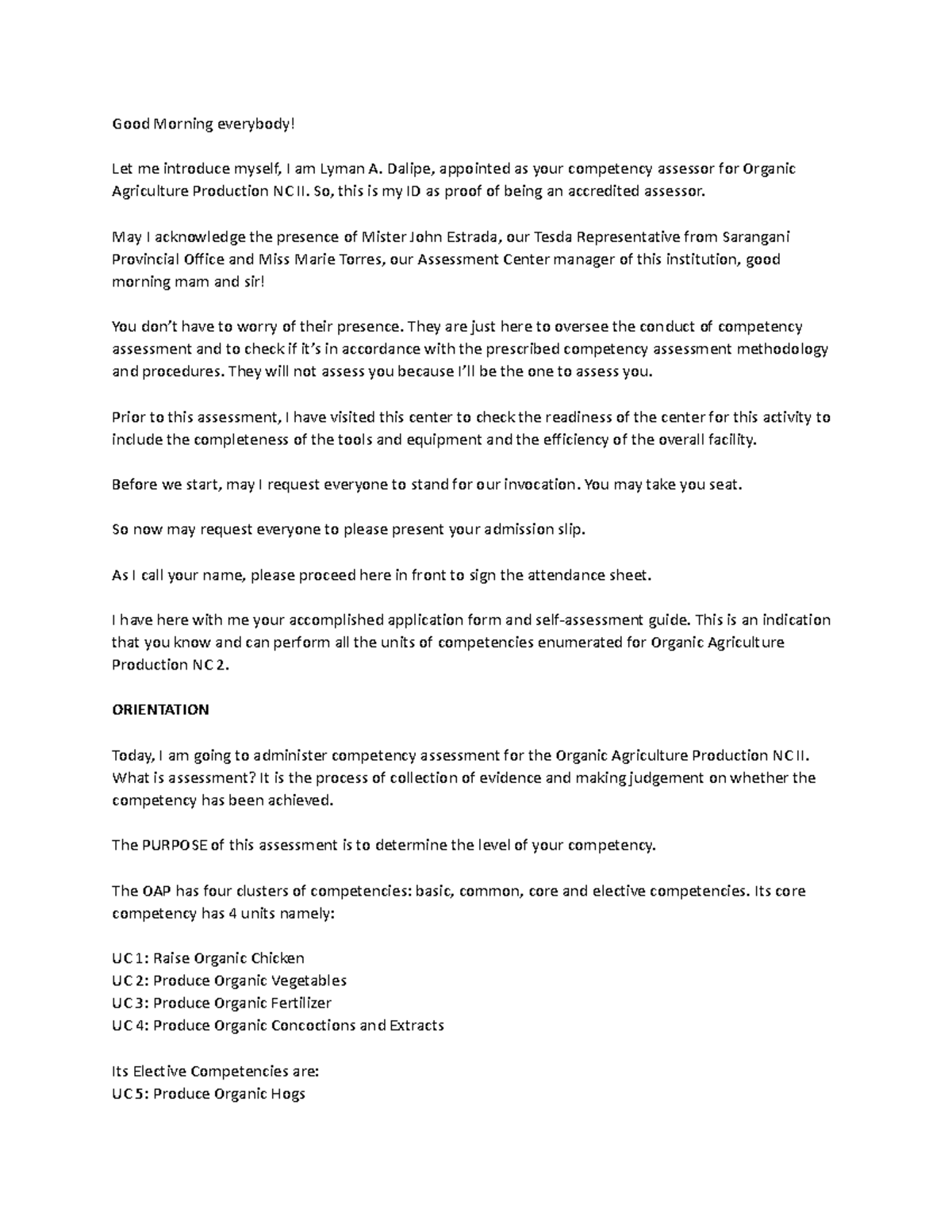 Sample-script - css - Good Morning everybody! Let me introduce myself ...