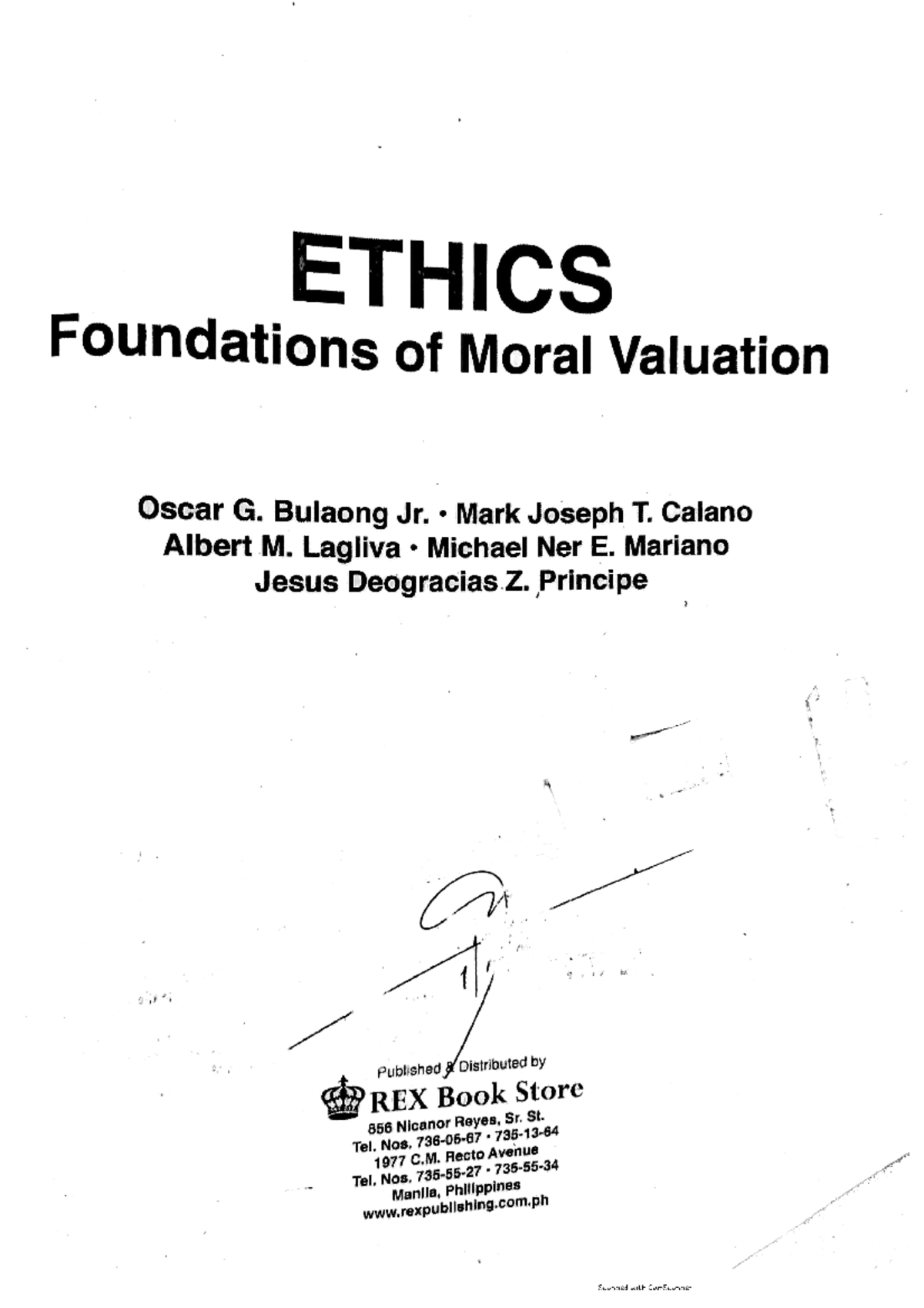 Ethics - Lecture notes - Contemporary - Studocu