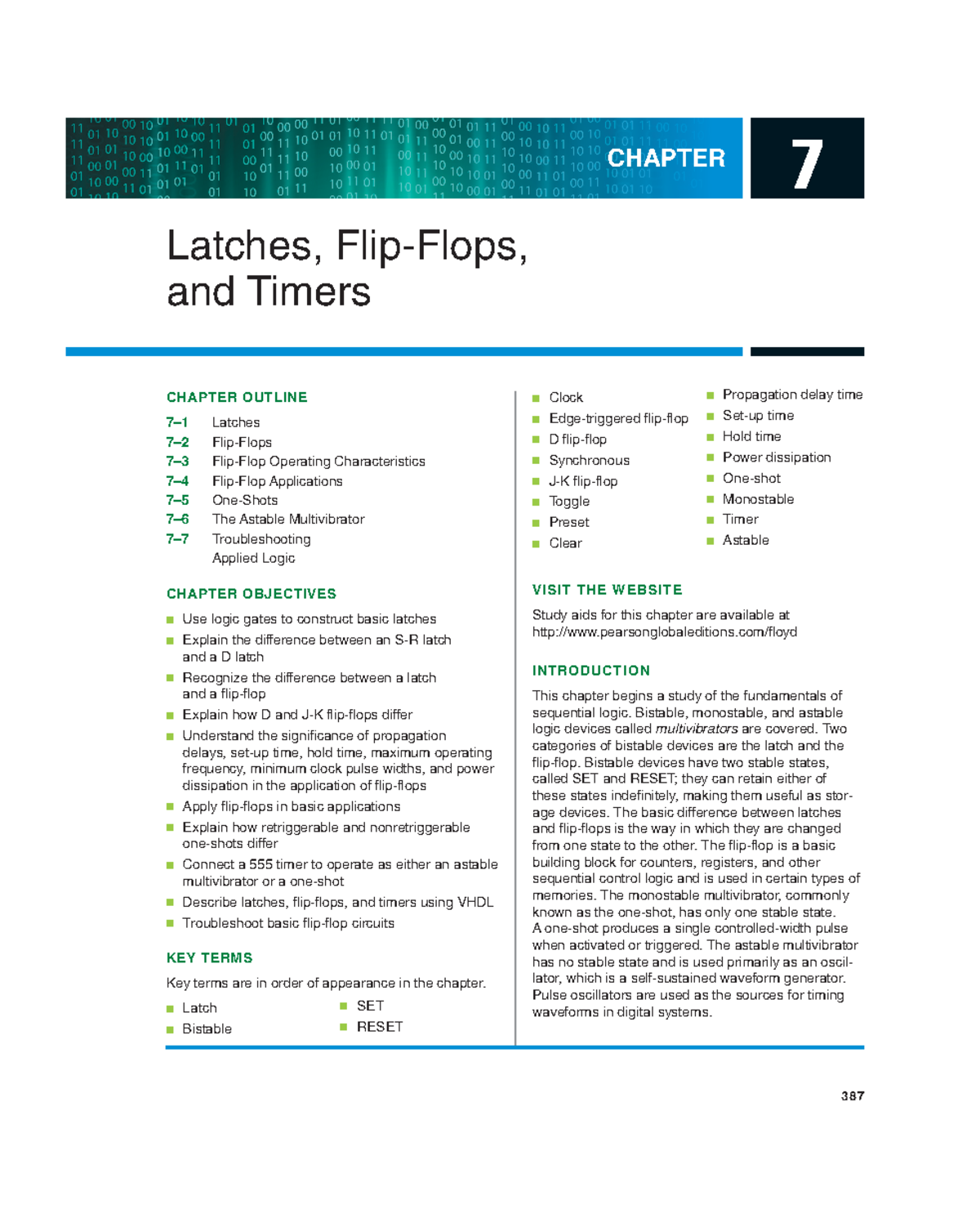 Ch3-flipflops - Digital electronics note - ####### 387 CHAPTER OUTLINE ...