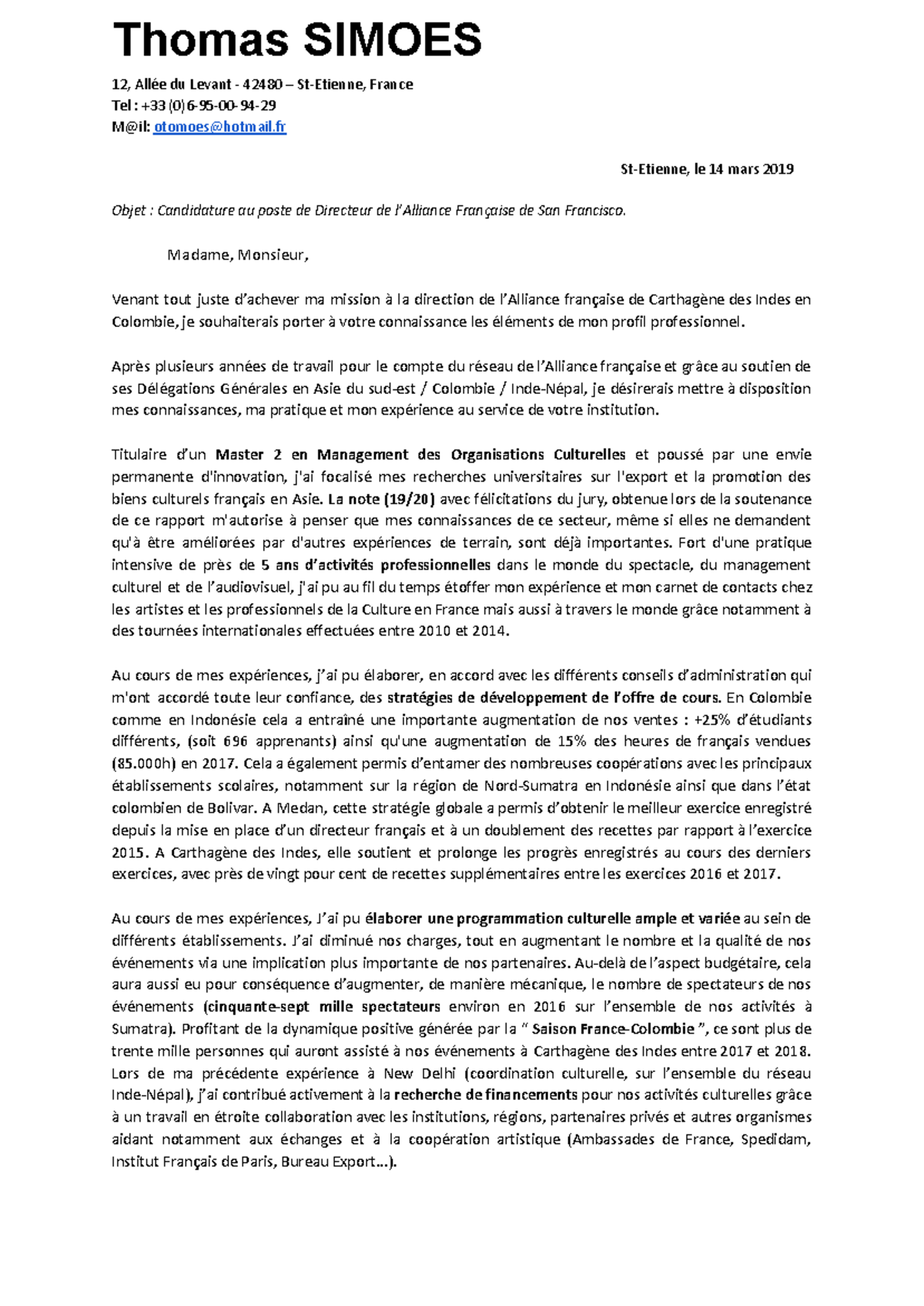 LDM - Thomas Simoes - AF - SF - 2019 - Thomas SIMOES 12, Allée du ...