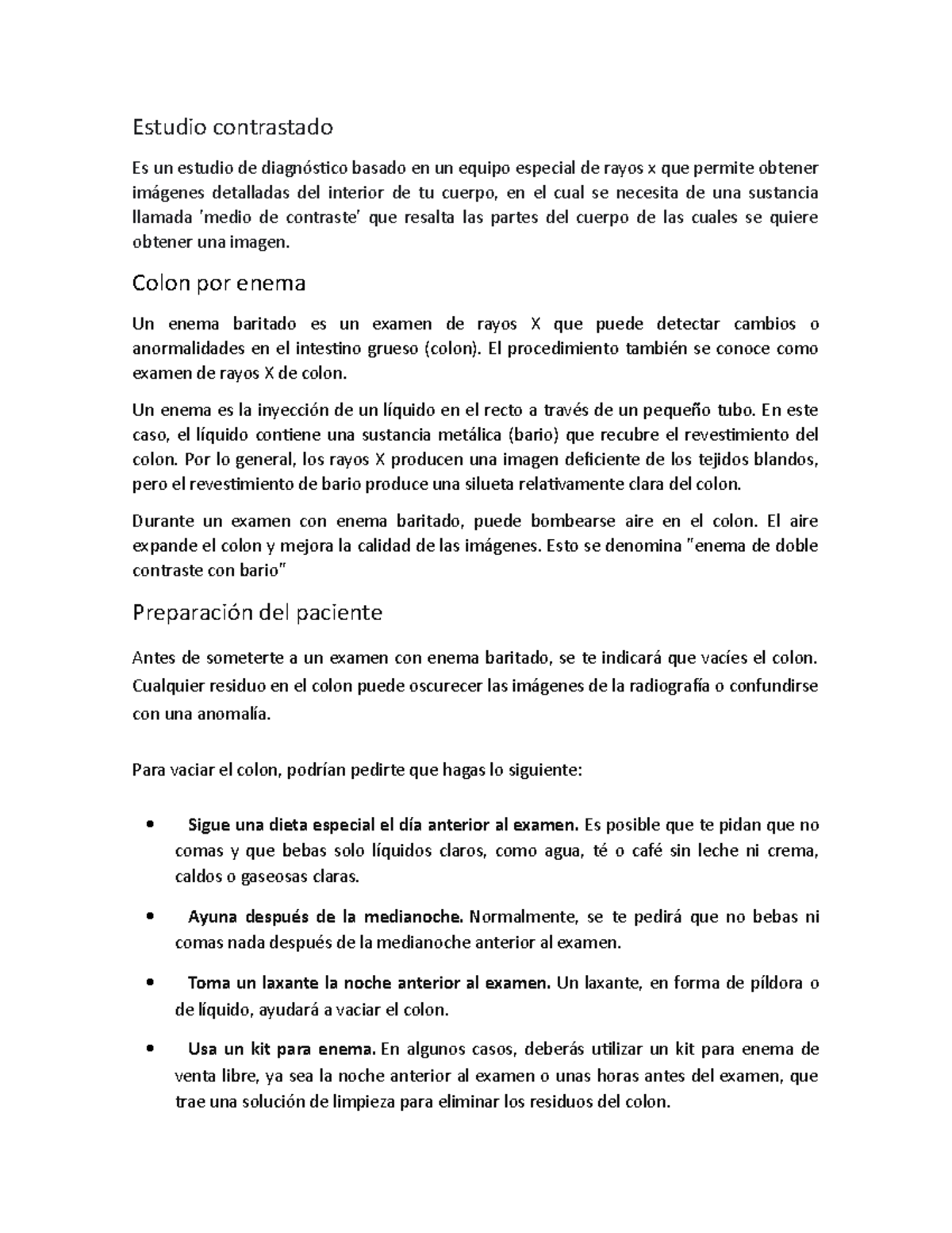 Estudio contrastado pasantias funsamic - Estudio contrastado Es un ...