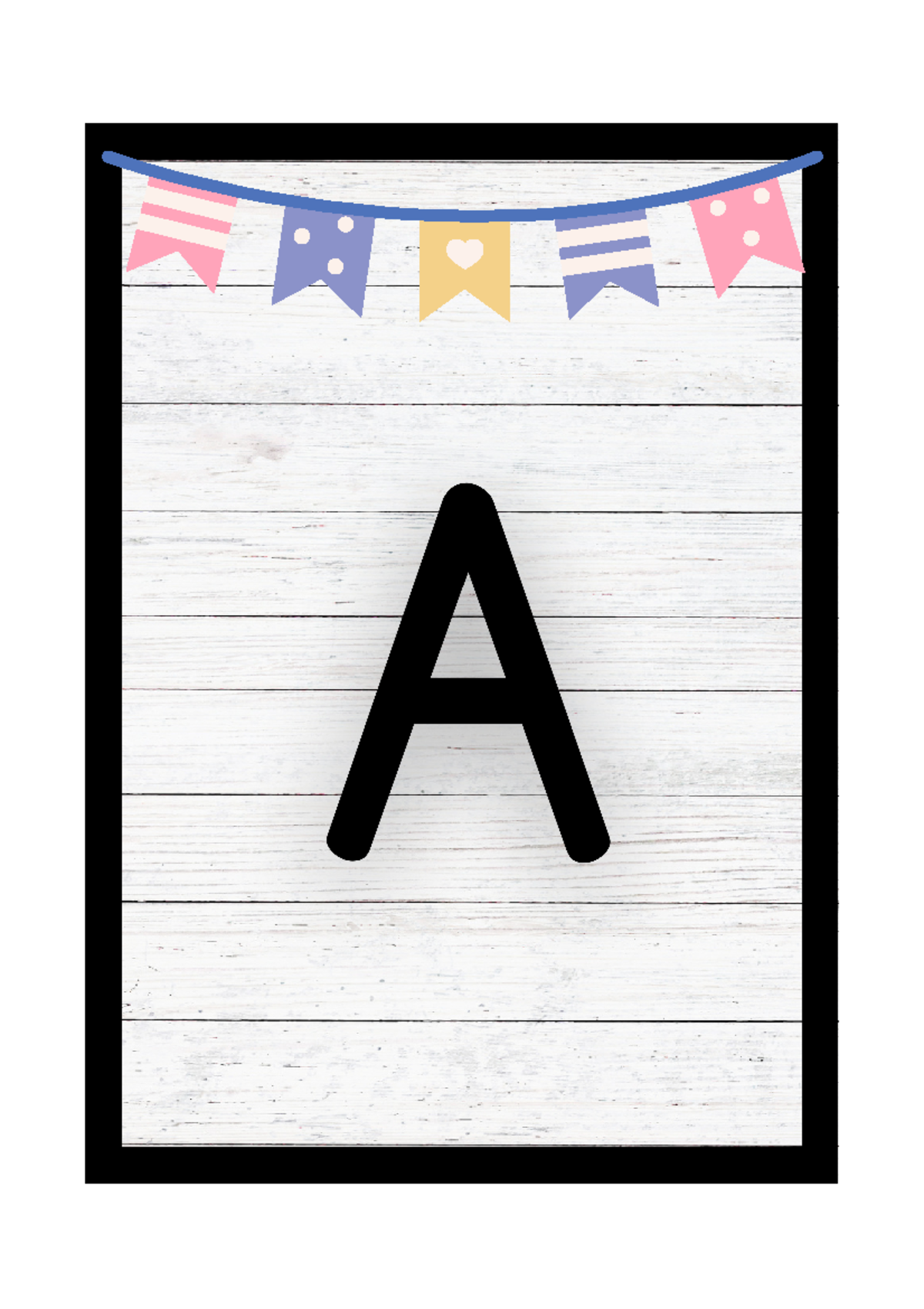 Alphabet Bunting Succulent - Practica Docente - Studocu