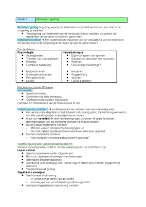 Anatomie 1 samenvatting - Hoorcollege 1 Vlakken : Frontale vlak ...