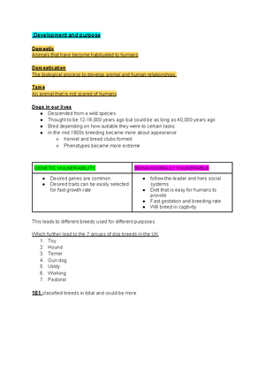 Ethogram Example of Behaviour - Behaviour Category Behaviour Name Code ...