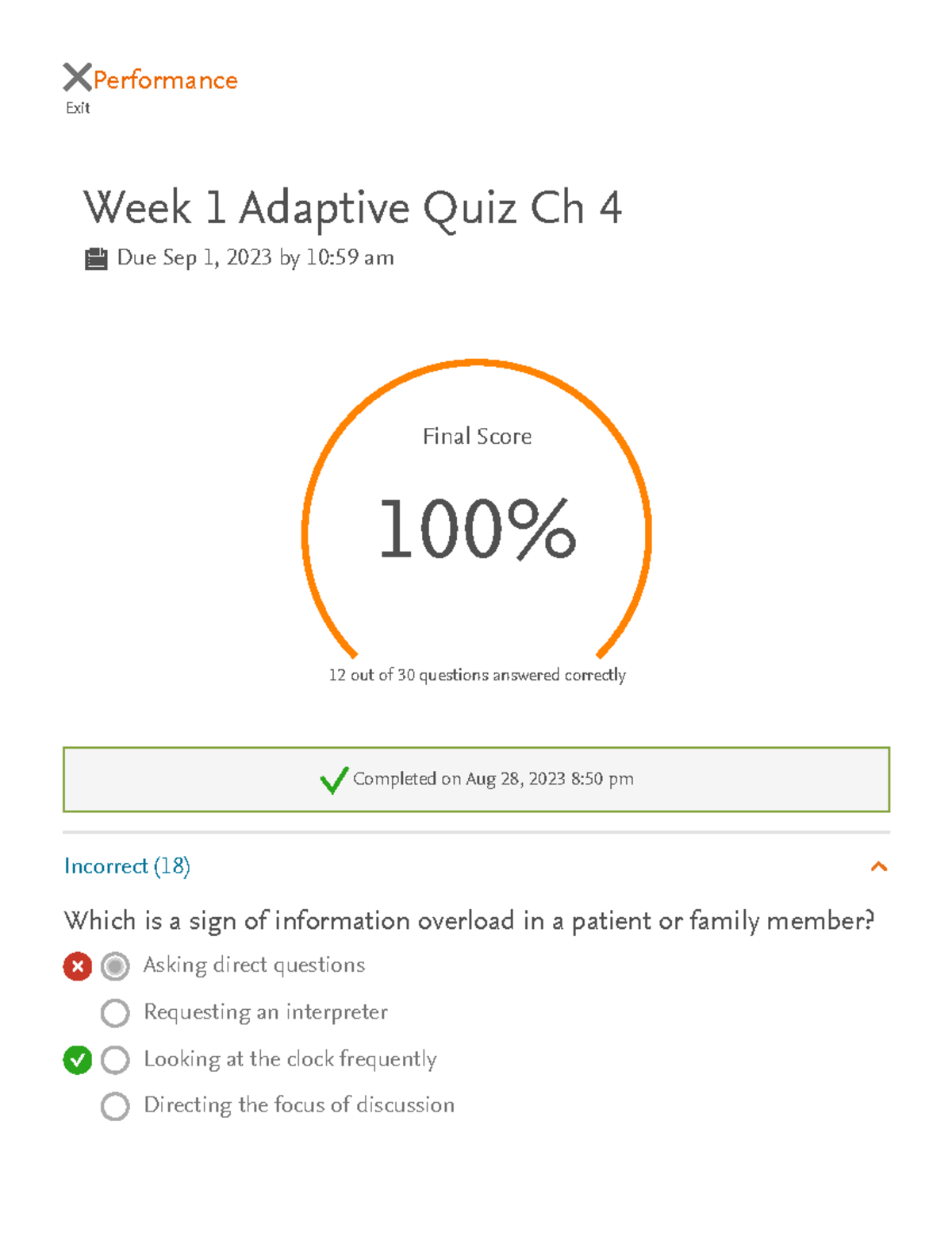 Wong's Essentials of Pediatric Nursing, 11th edition - Exit Performance ...
