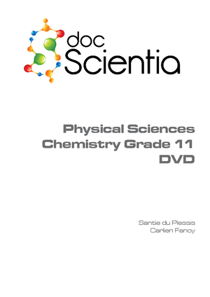 3.Grade 11 Chemistry DVD - Lesson plans - Doc Scientia CHEMISTRY ...
