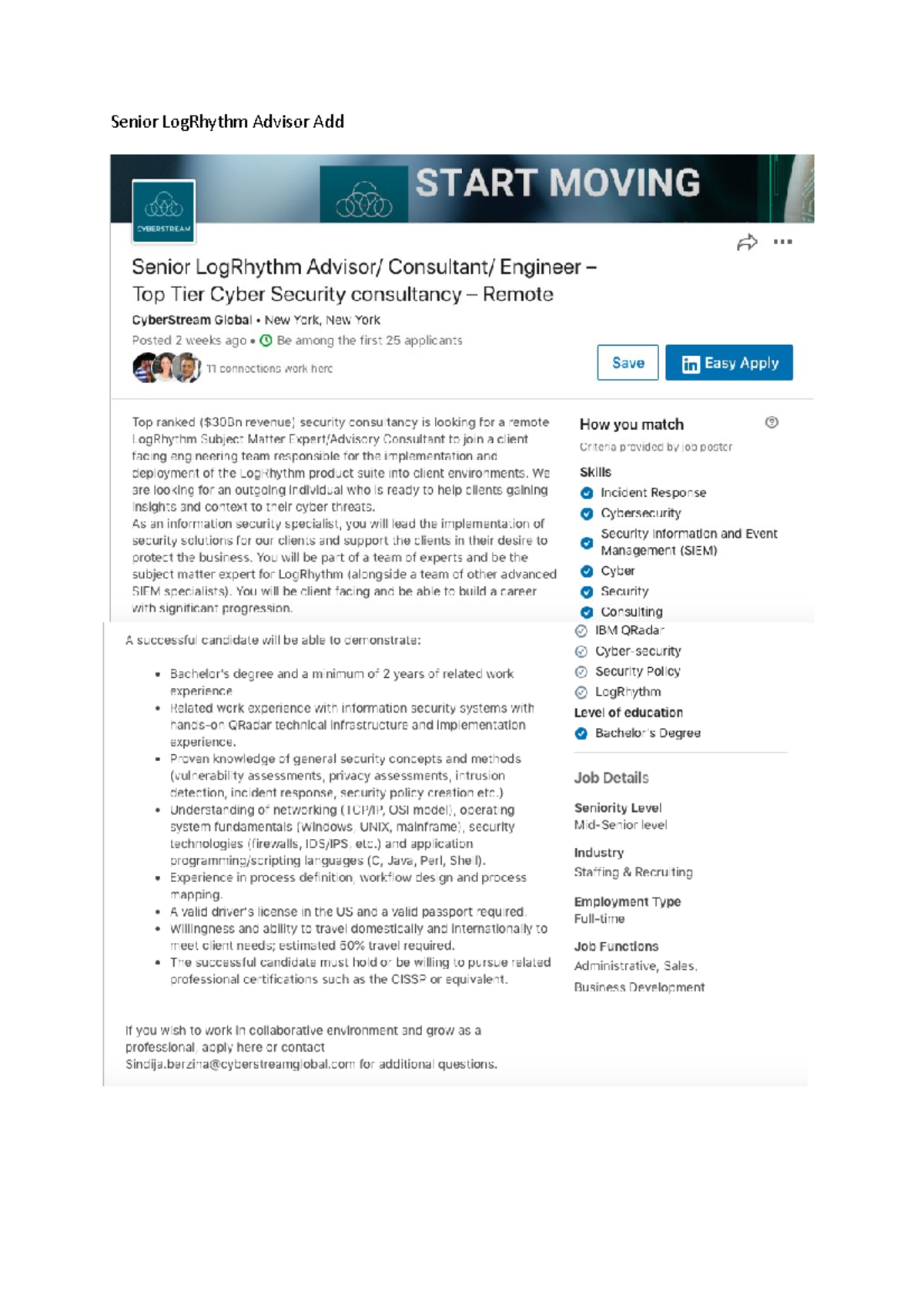 Annex 12 - Practical project, cybersecurity industry research ...