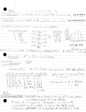 Chapter 3 Statisitcs Notes - MTH 245 - Studocu