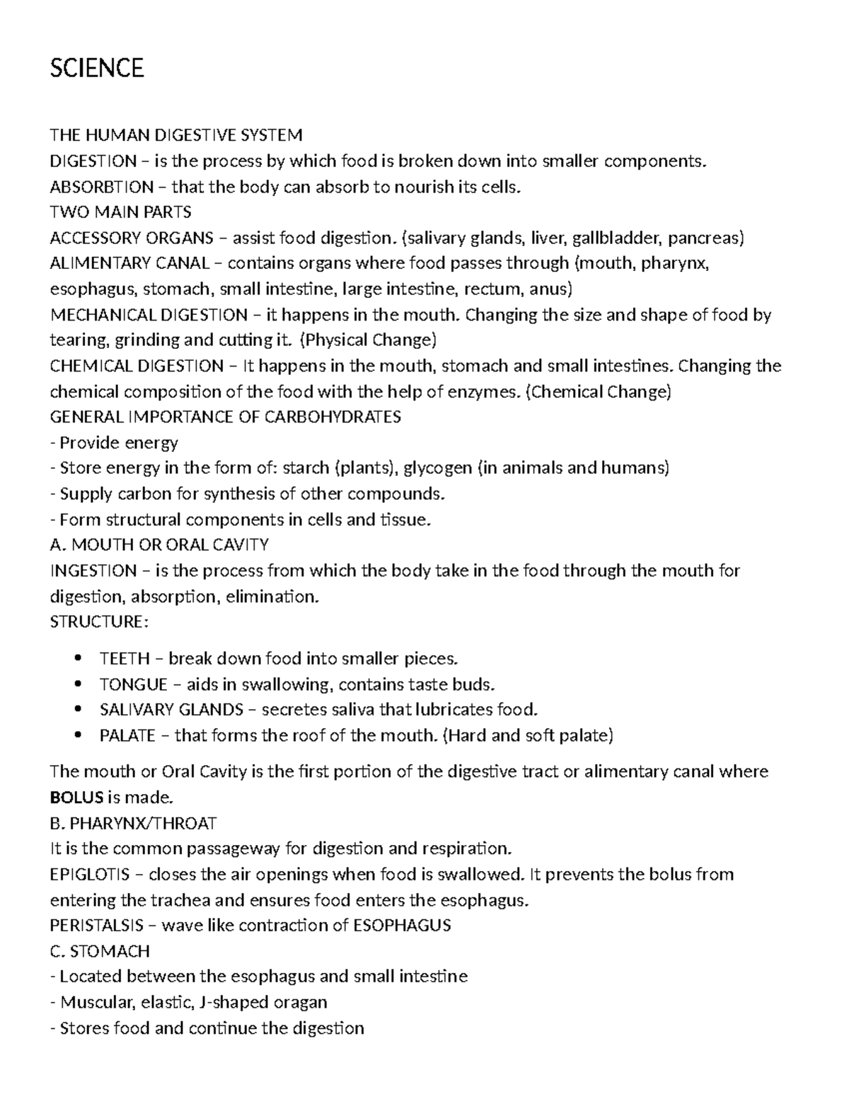 Reviewer-in-sci - Science Reviewer for lesson 1 & 2 - SCIENCE THE HUMAN ...