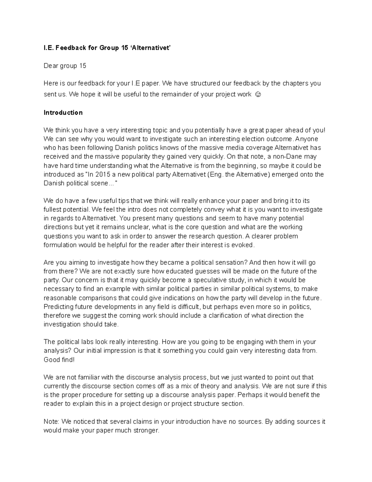 internal-evaluation-feedback-i-feedback-for-group-15-alternativet